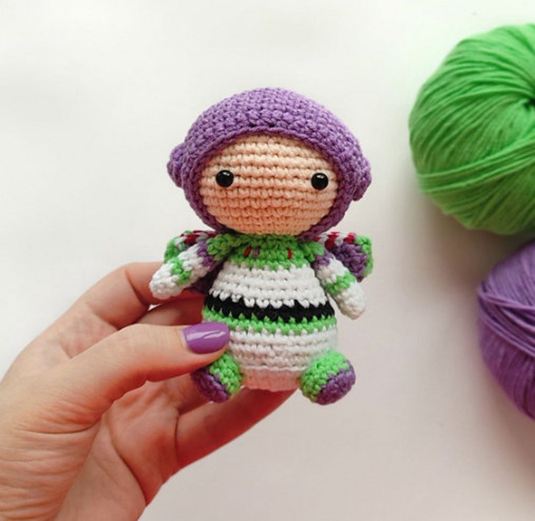 Chibi Buzz Lightyear Amigurumi Crochet Pattern, Crochet Buzz Lightyear ...