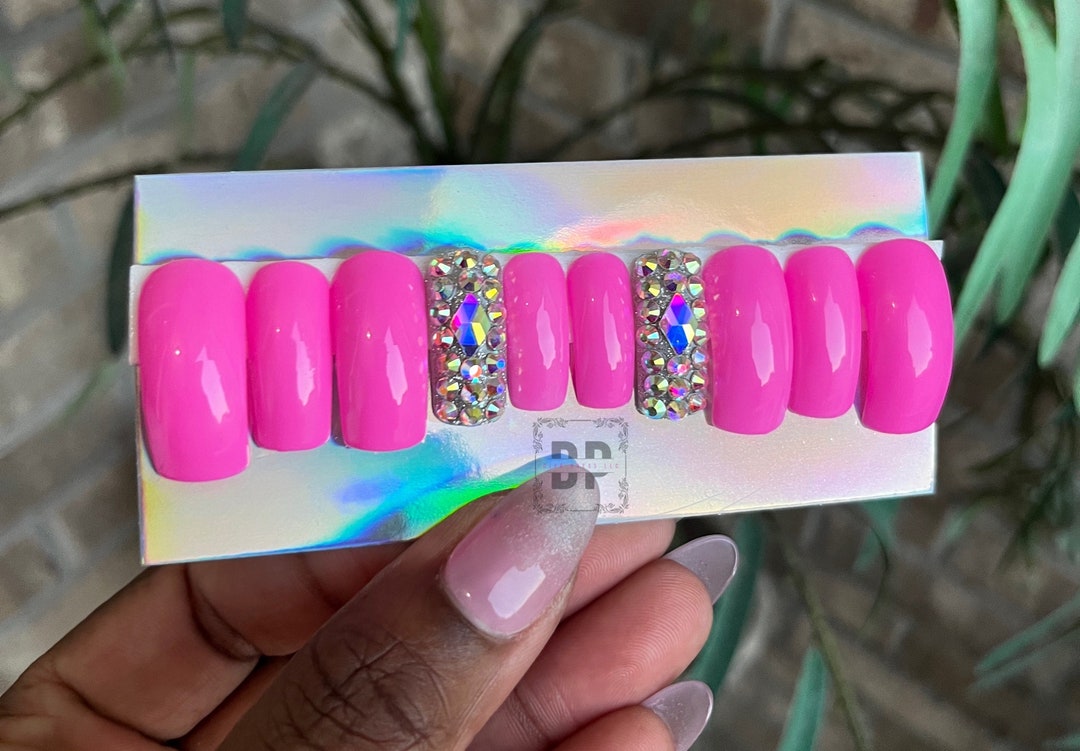 Curved Press on Nails Short Nails Hawk Curve Nails Press on Nails ...