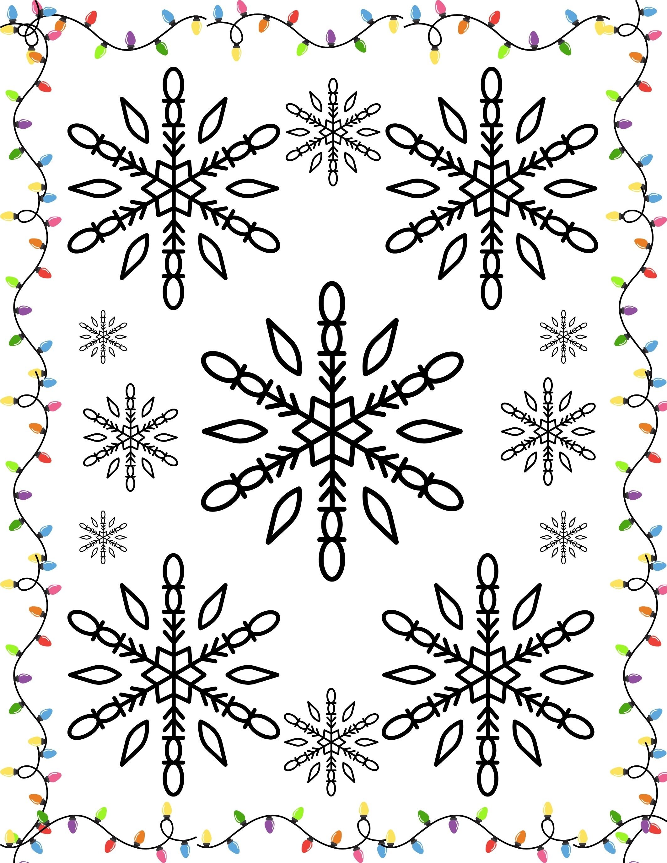 Winter Coloring Book - Etsy