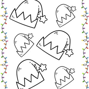 Winter Coloring Book - Etsy