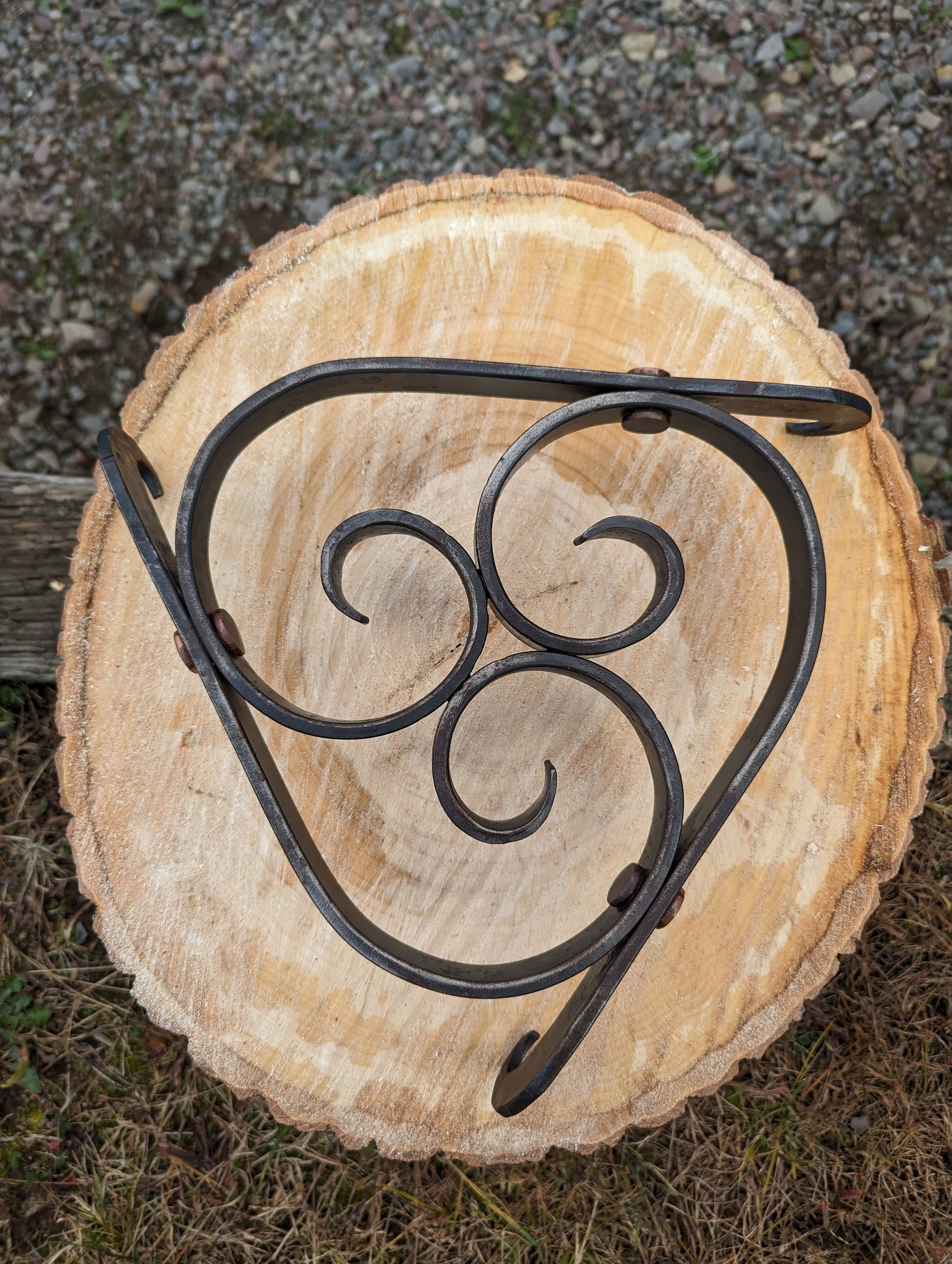 Hand Forged Steel Trivet - Etsy
