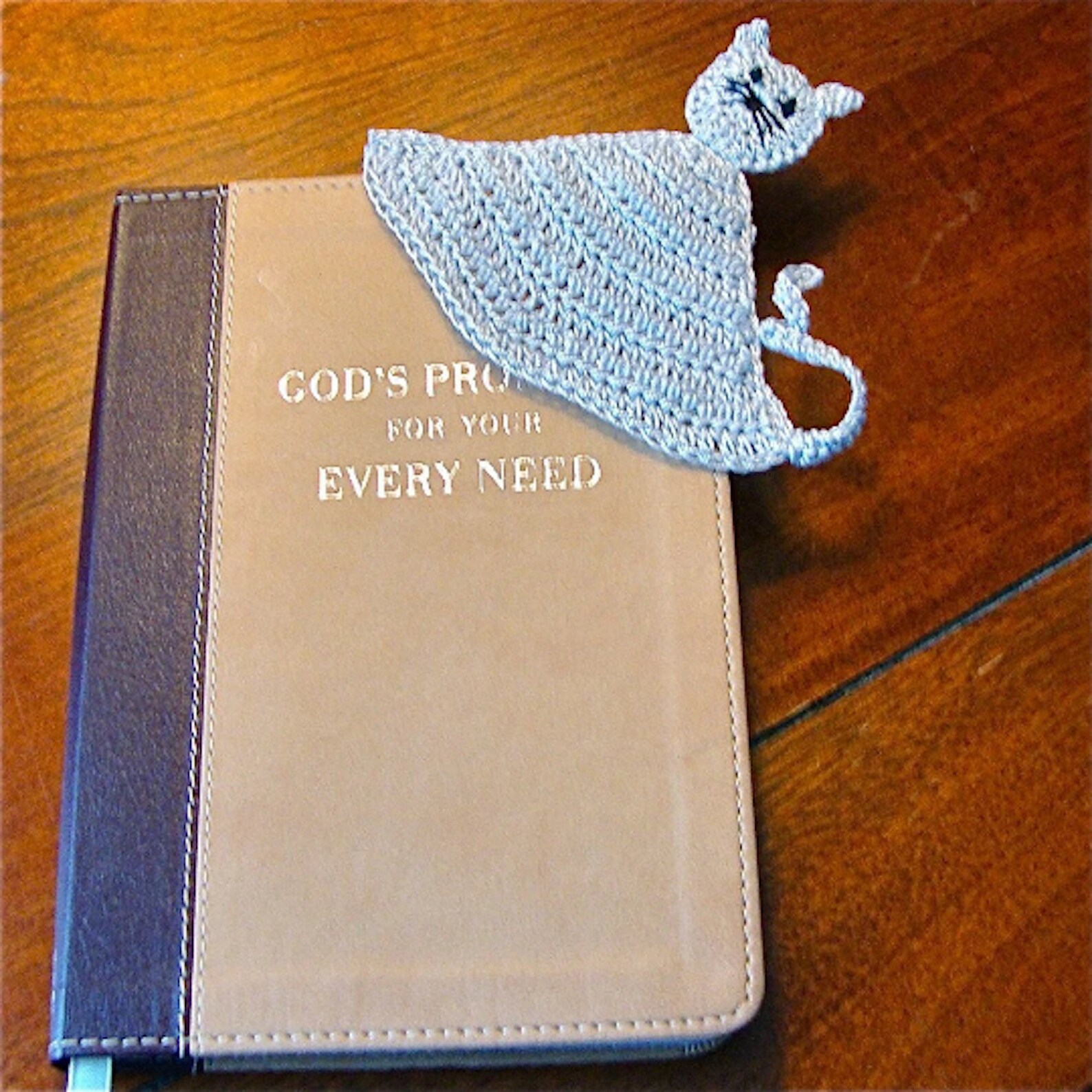 CROCHET PATTERN Cat in the Corner Bookmark, Crochet Bookmark, Corner ...