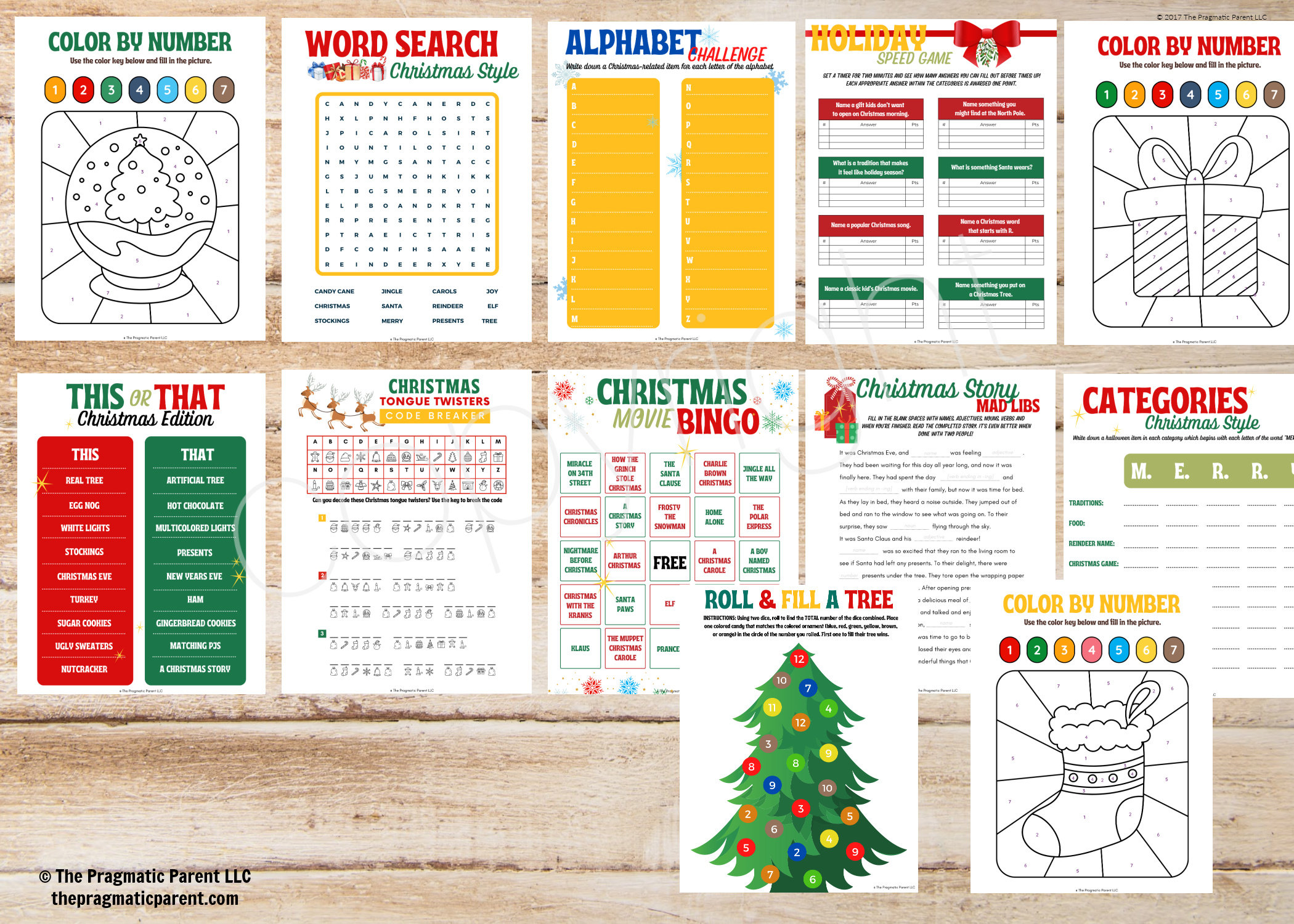 Christmas Activity Pages, Kids Printable Christmas, Christmas ...
