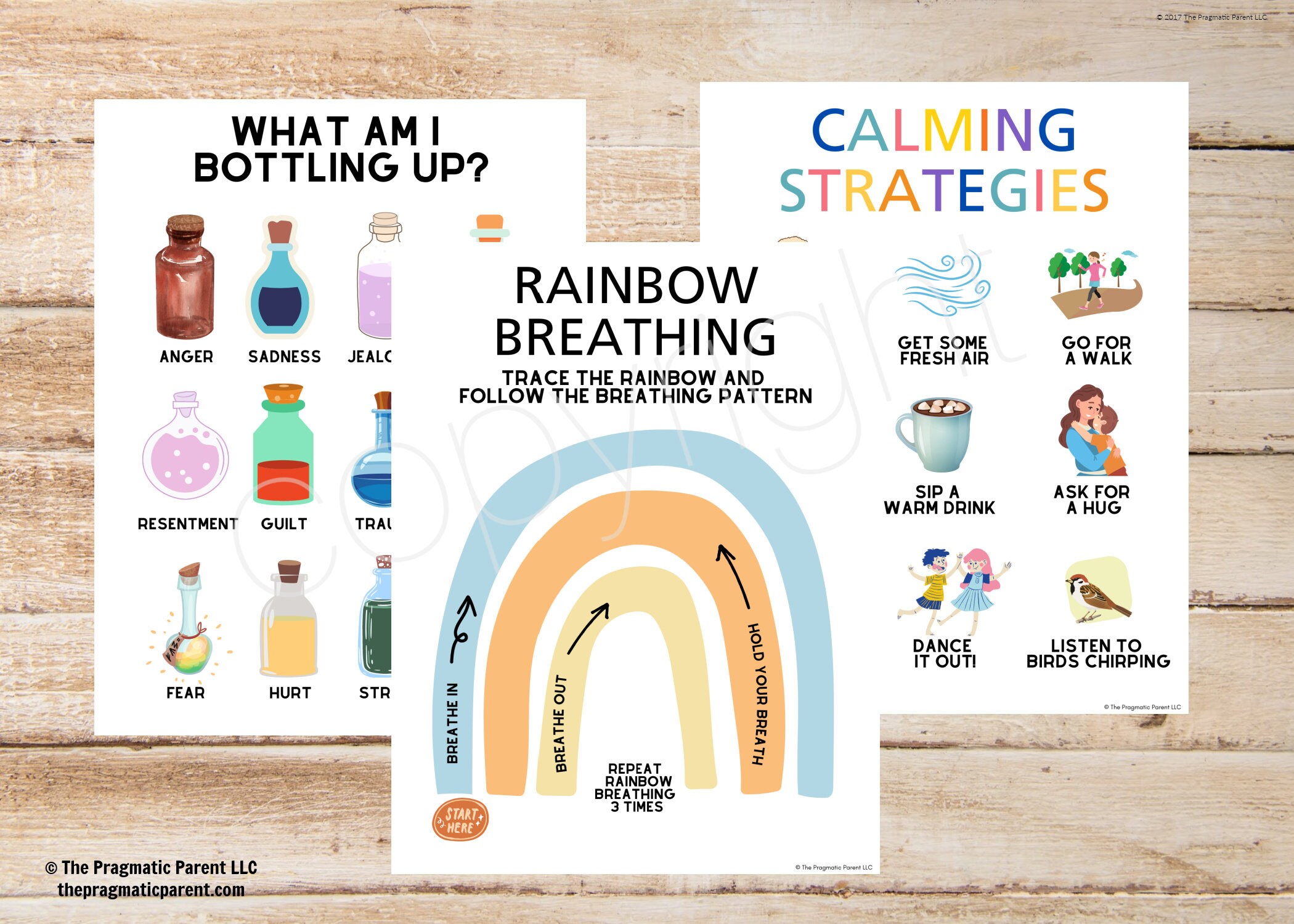 Calm Down Kit, Calming Corner, Calm Coping Skills for Kids, Self ...