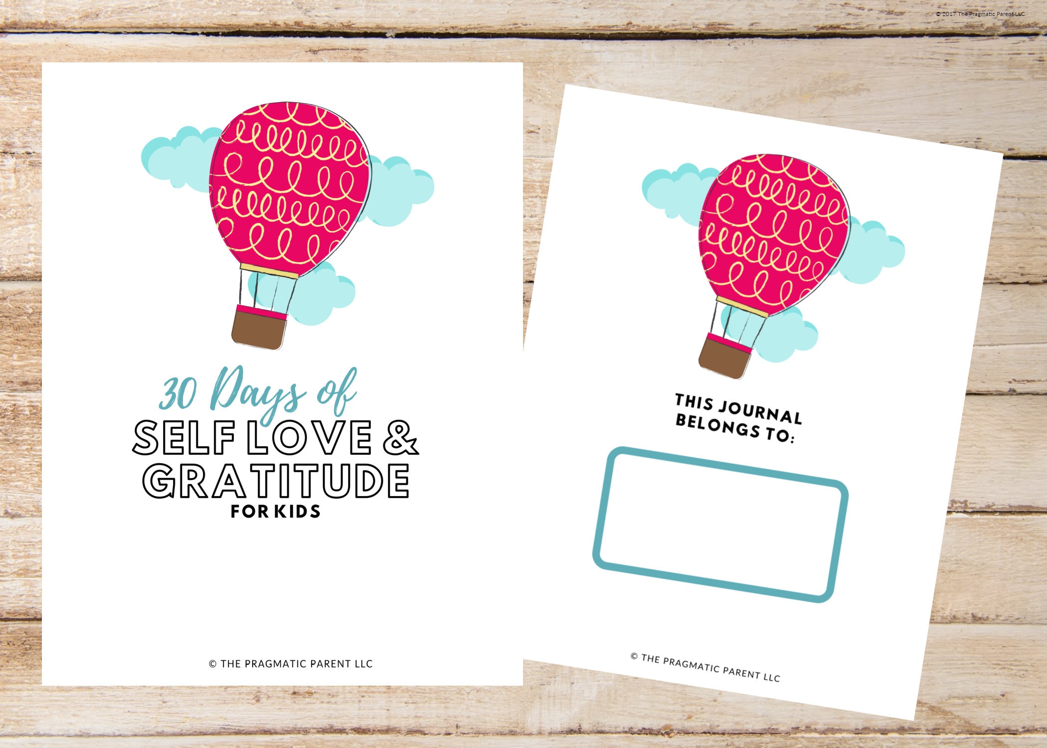 30 Days of Kids Self Love & Gratitude Journal Printable, Kids Gratitude ...
