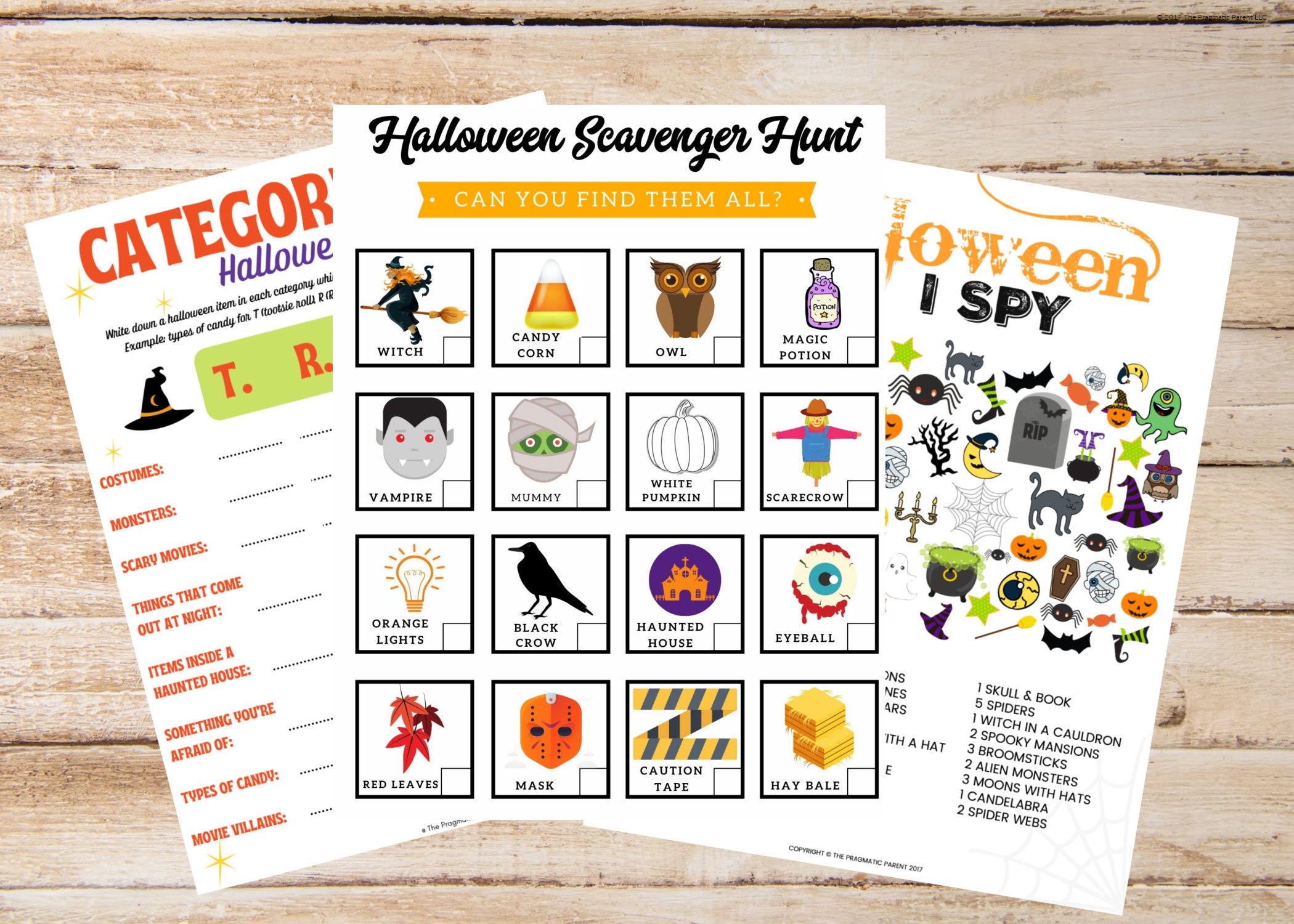 Kids Printable Halloween Activity Sheets, Spooky, Fun Halloween Games ...