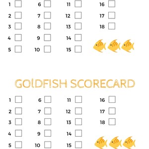 Goldfish Number Scavenger Hunt, Preschoolers, Kindergartener, Number ...