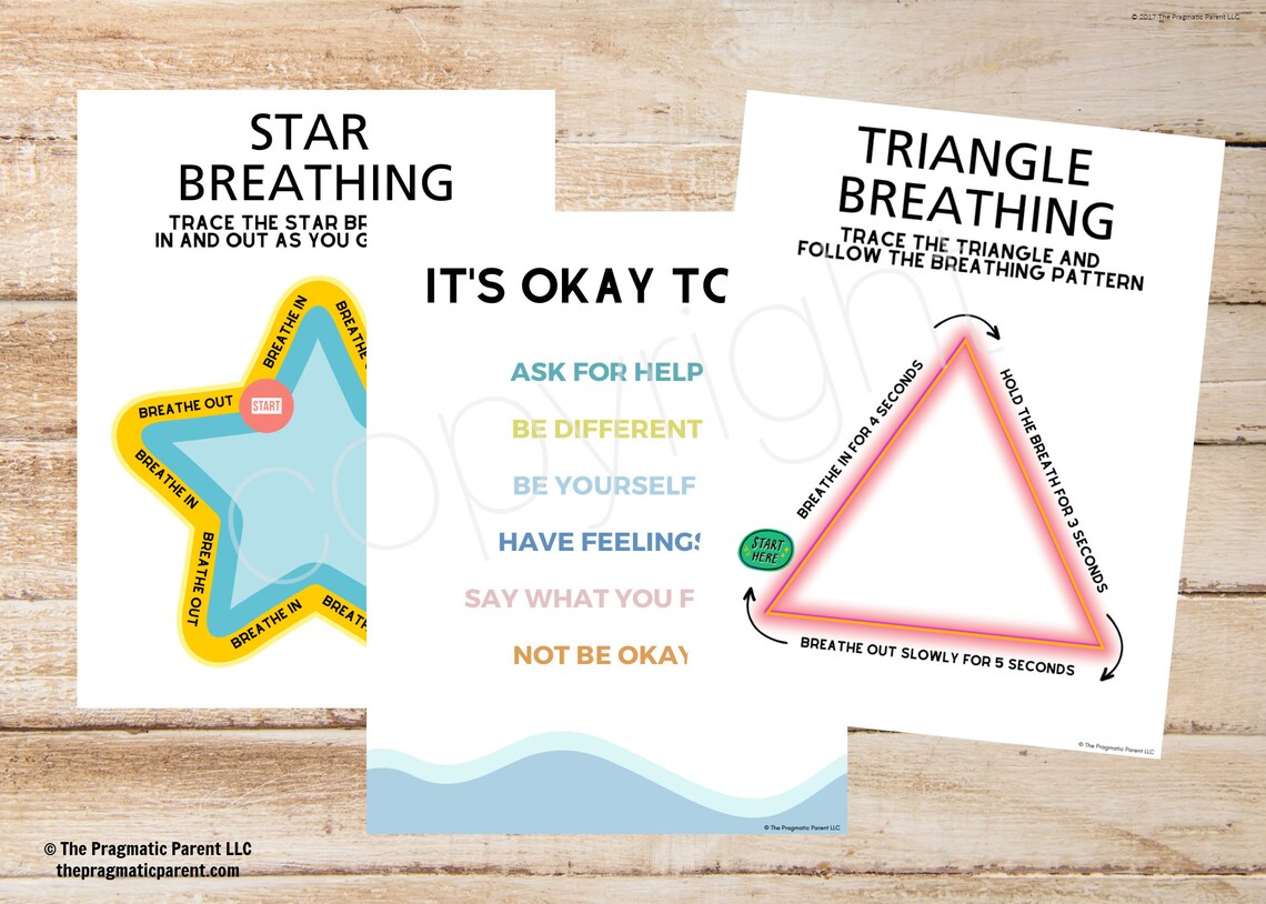 Calm Down Kit, Calming Corner, Calm Coping Skills for Kids, Self ...