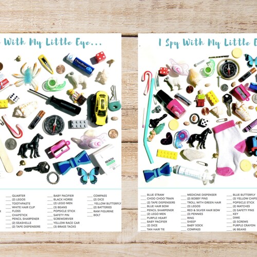 I Spy Printable Activity Sheet I Spy for Kids I Spy - Etsy