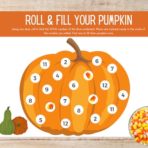 Halloween Pumpkin Kids Game: Roll A Pumpkin, Pumpkin Game, Kids Pumpkin ...