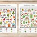 4 Holiday I Spy Printable Activity Sheets, I Spy Kids, I Spy Printable ...