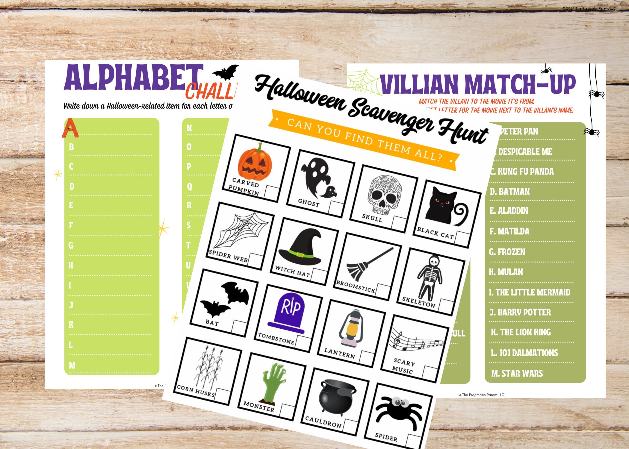 Kids Printable Halloween Activity Sheets, Spooky, Fun Halloween Games ...