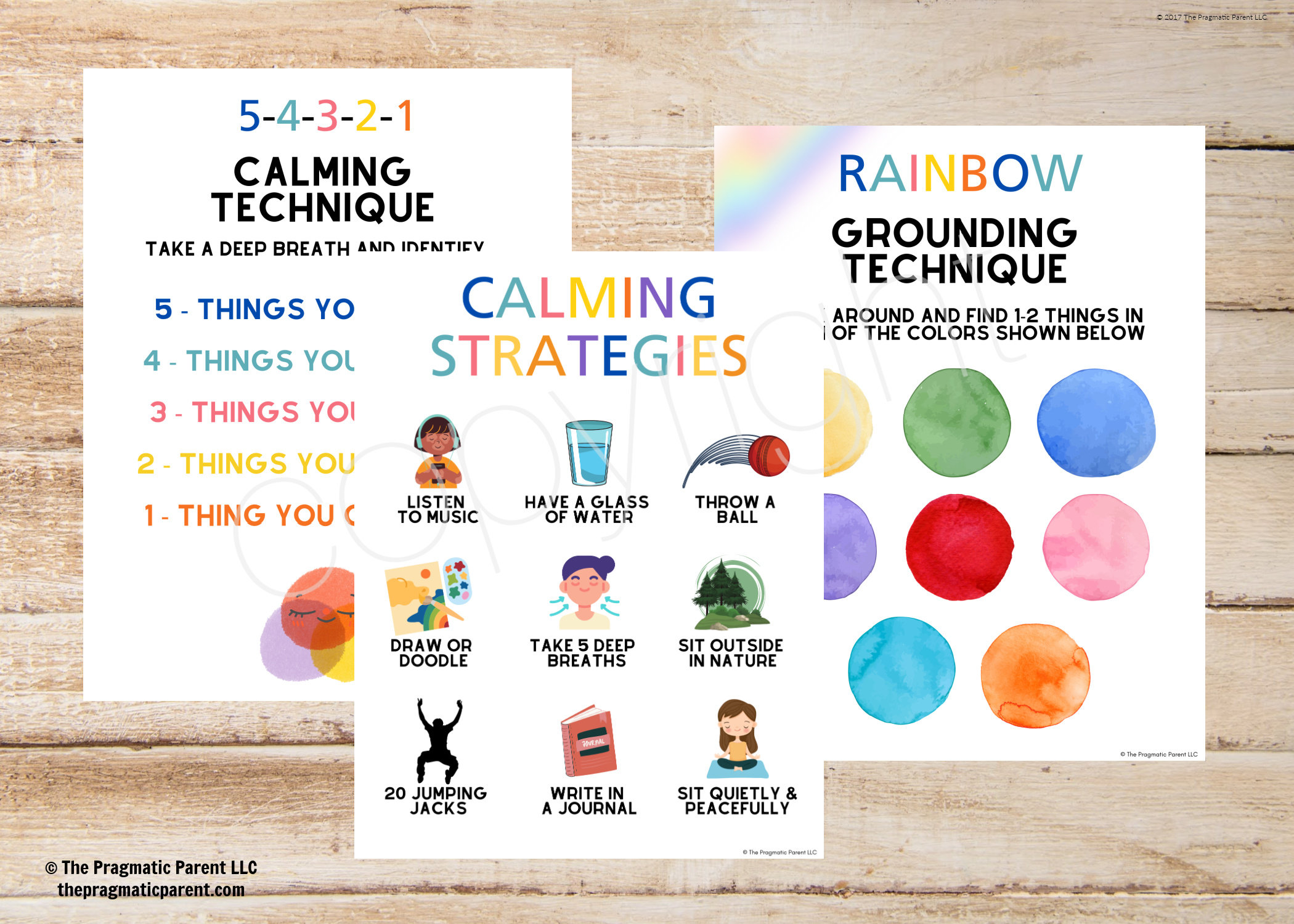 Calm Down Kit, Calming Corner, Calm Coping Skills for Kids, Self ...