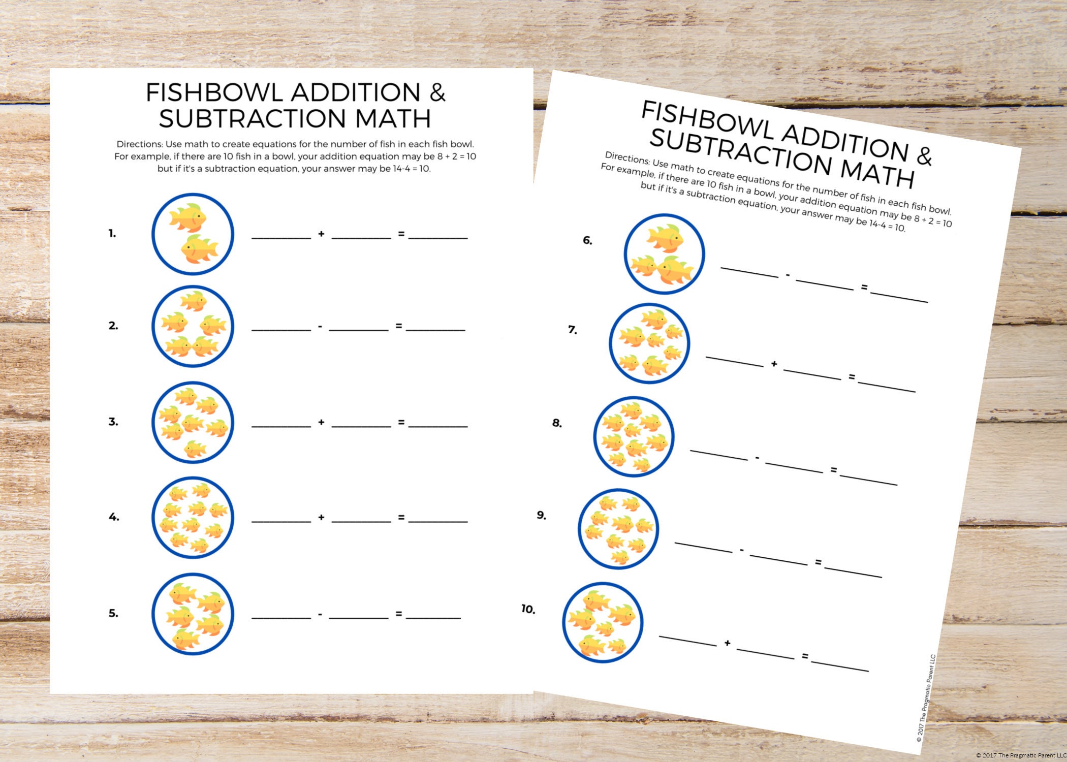 Numbers & Counting BUNDLE 45 Worksheets Count Worksheet, Addition ...