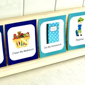 80 Boys Routine Cards, Routine Cards for Kids, Daily Routine Cards ...