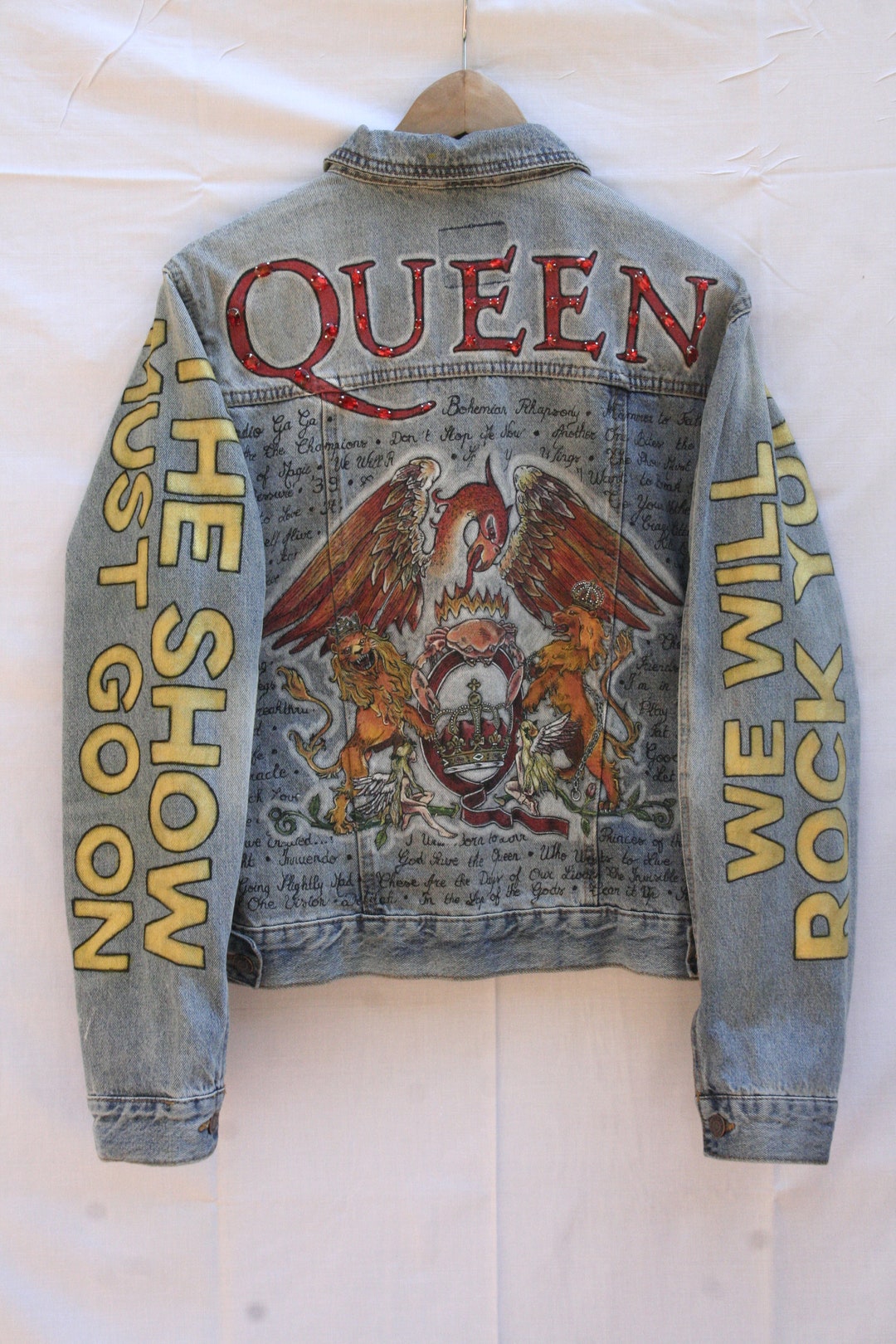 Denim Jacket Queen - Etsy