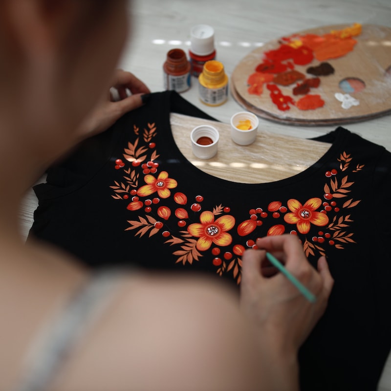 Hand Painted Clothes - Etsy