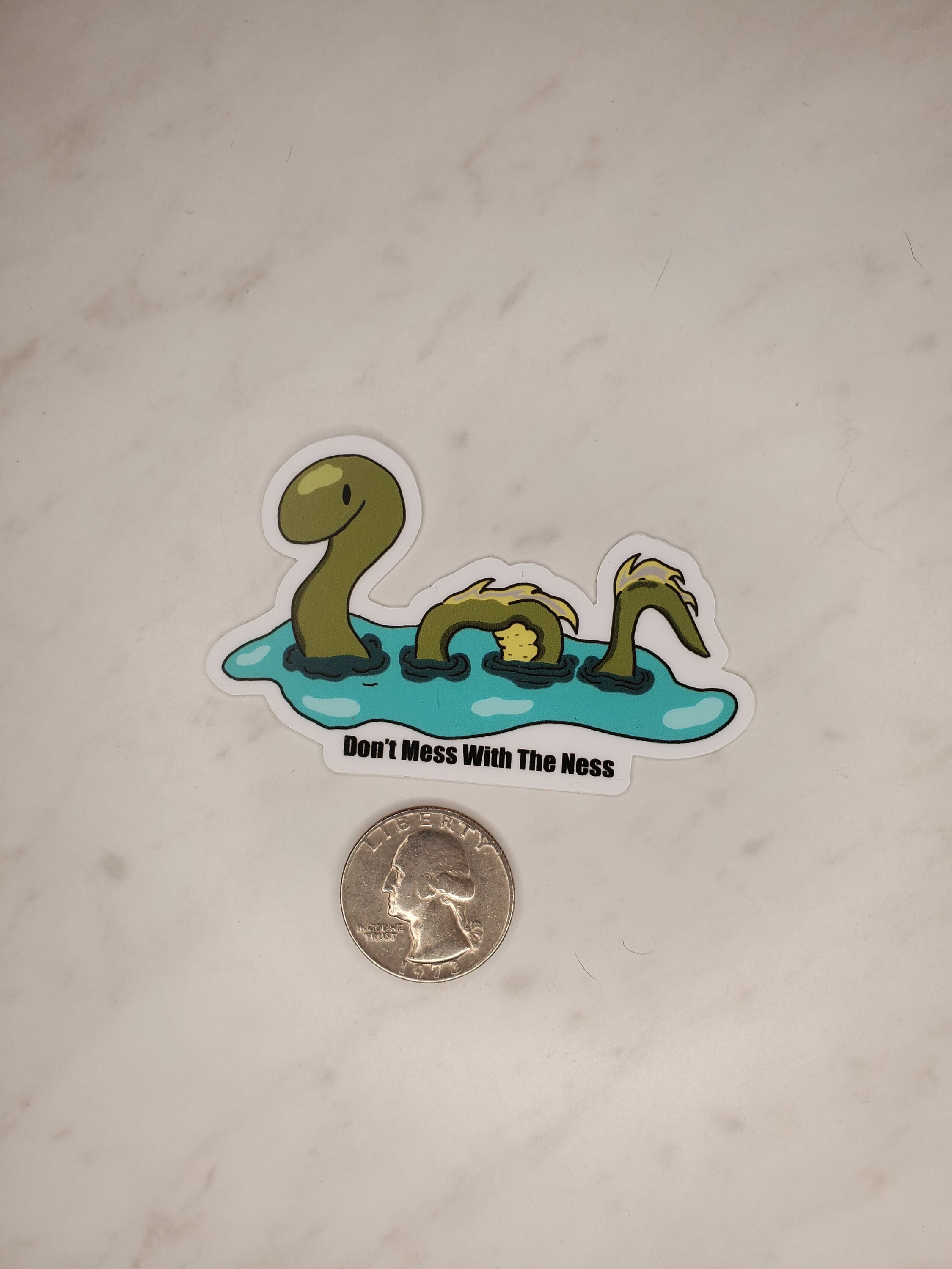 Loch Ness Monster Vinyl Sticker Cryptid Stickers Sci-fi - Etsy UK