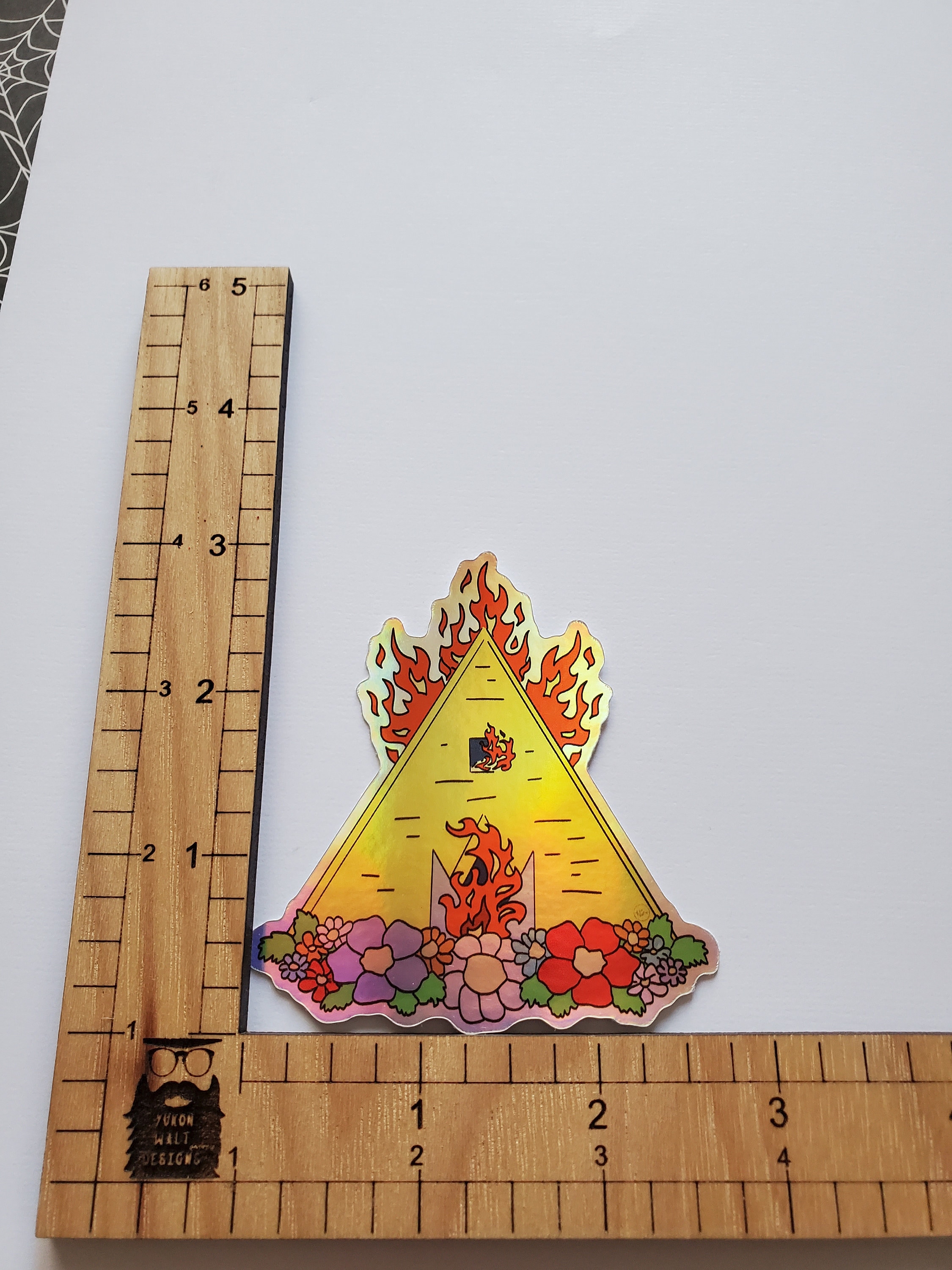 Holographic Midsommar Sticker Midsommar Horror Movie Vinyl - Etsy