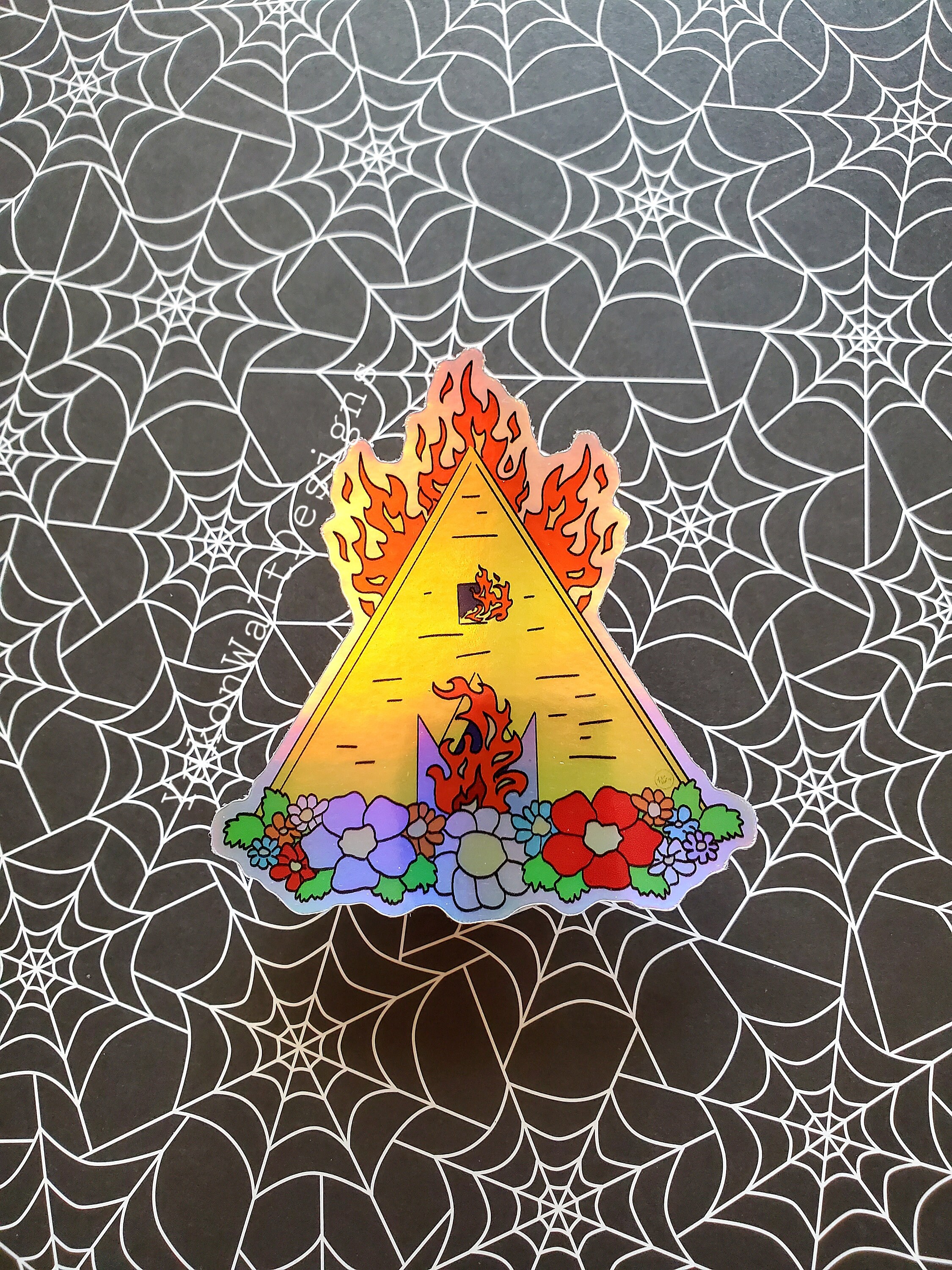 Holographic Midsommar Sticker Midsommar Horror Movie Vinyl - Etsy