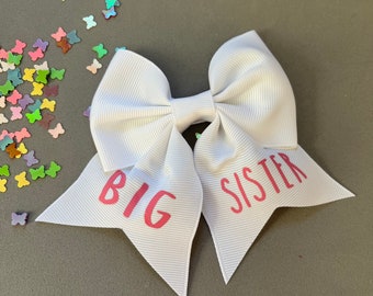 Big Sister Hair Bow - Etsy