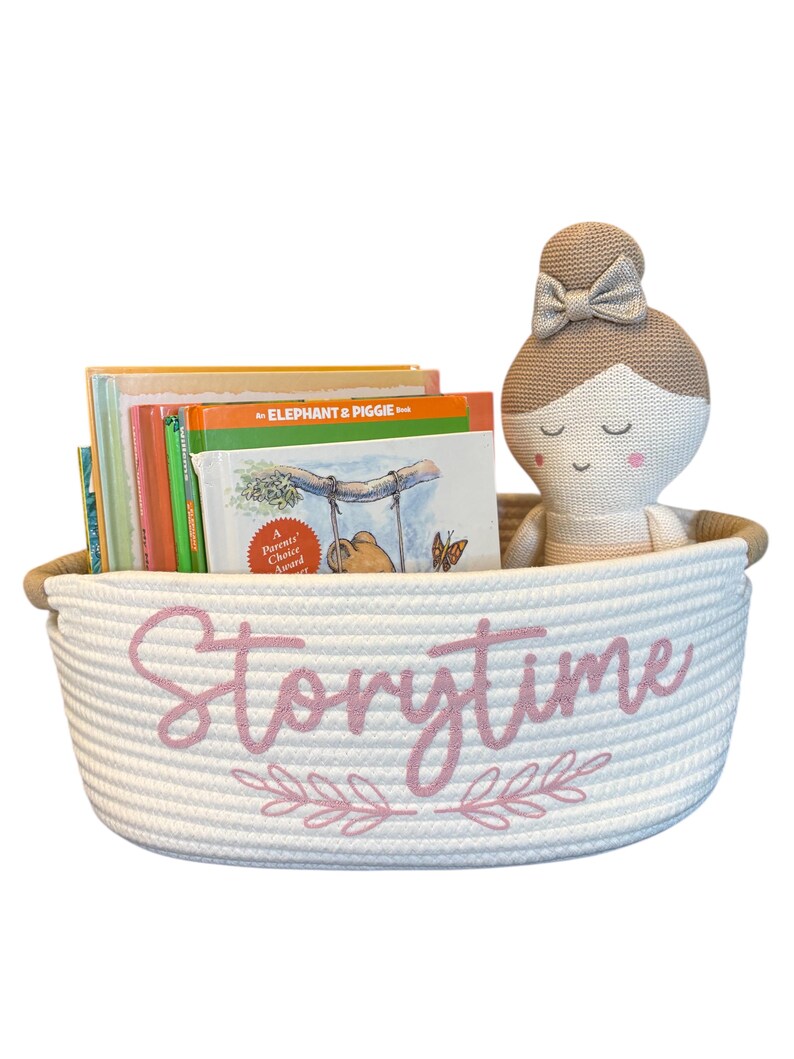 Storytime Basket for Baby Shower Gift Basket for Books for Baby Boy or ...
