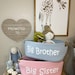 Big Brother Basket Big Sister Basket for Gender Reveal Pregnancy ...