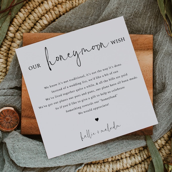 Honeymoon - Etsy