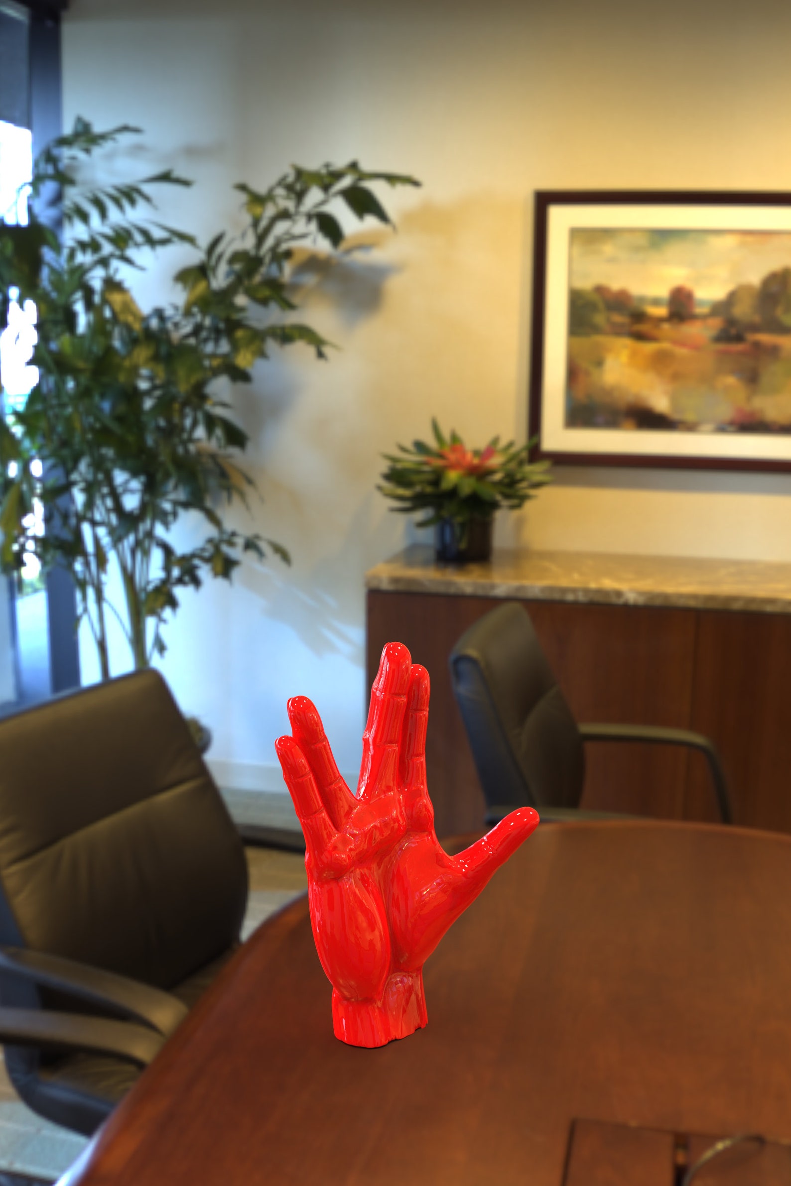 Spock Hand Vulcan Salute Sign Hand Sculpture Star Trek | Etsy