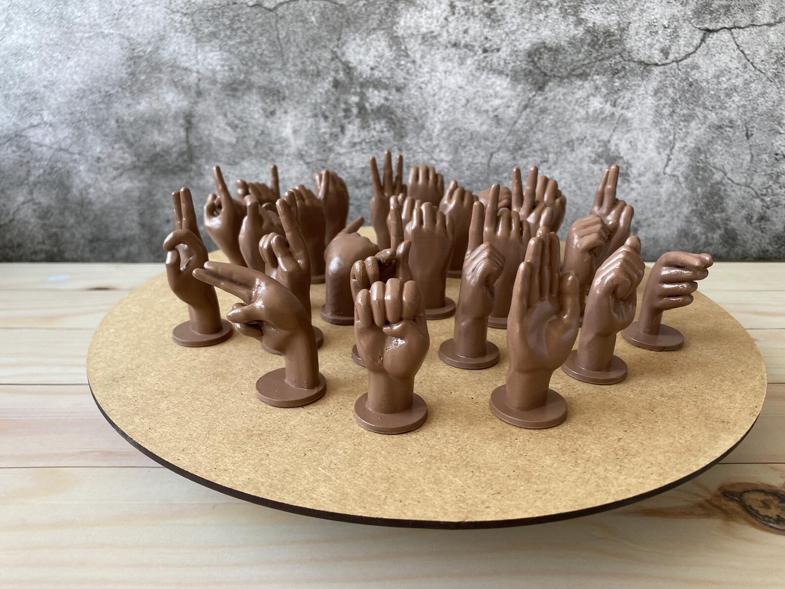 Full ASL Letters Whole ASL Alphabet Sign Language | Etsy