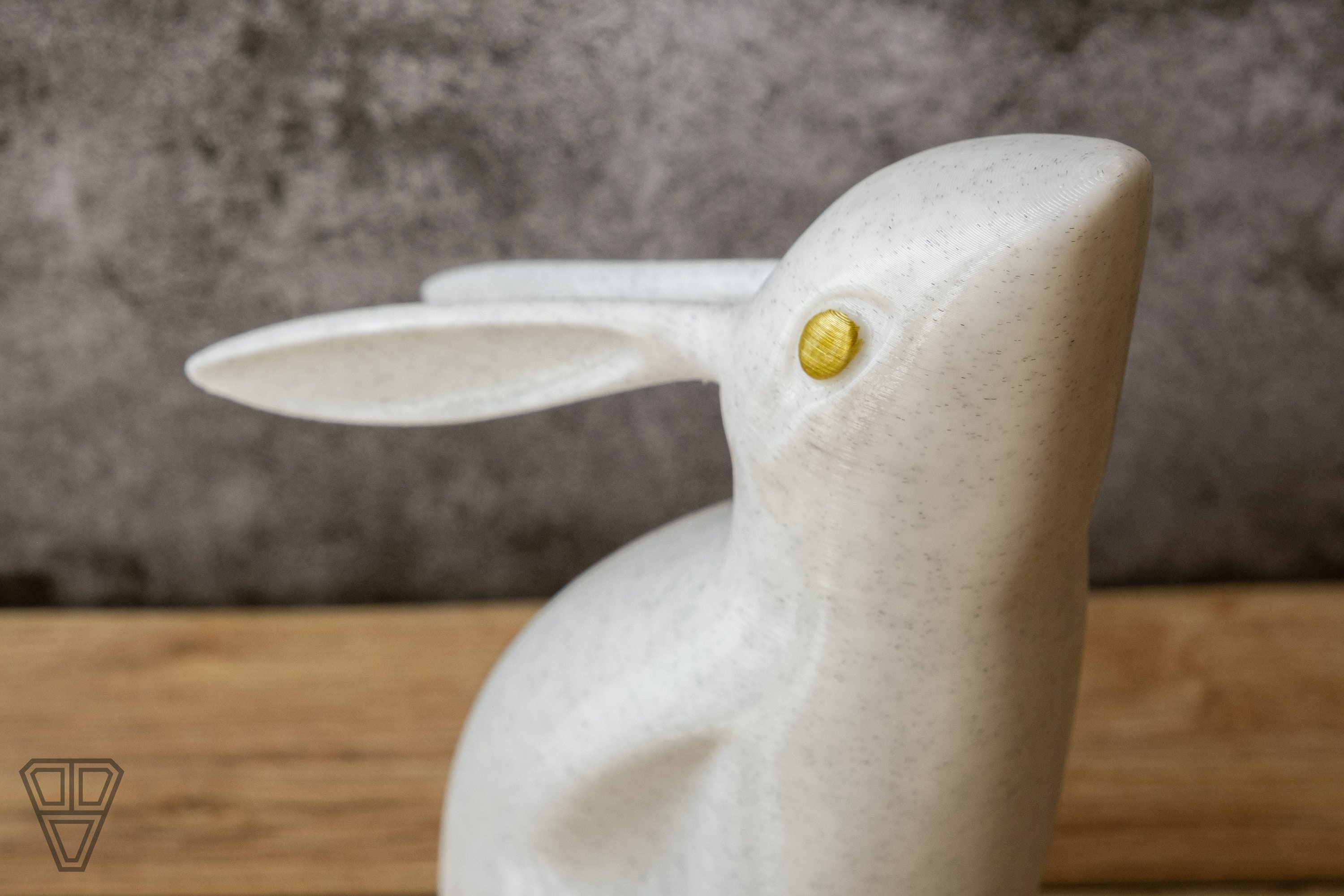 Bunny Bookend Marble Textured Rabbit Bookend Bunny Statue - Etsy