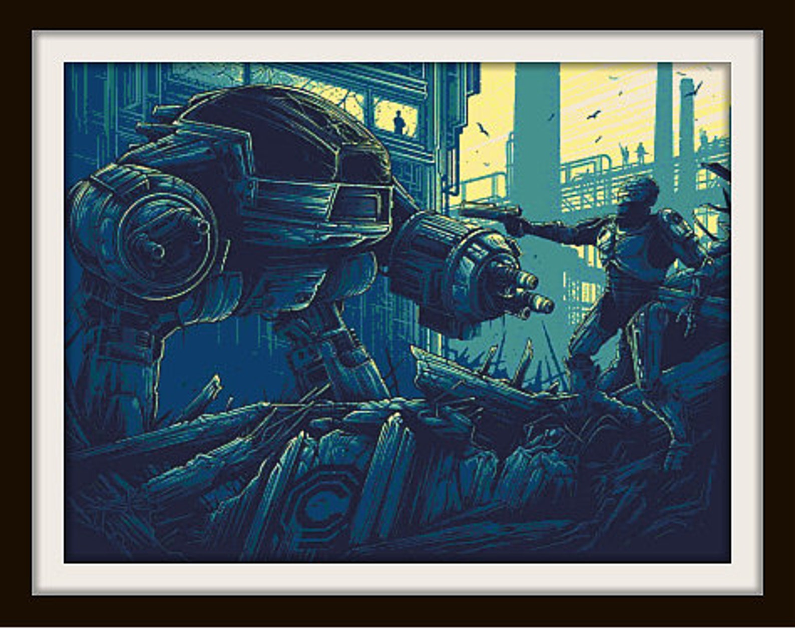 Robocop Cross Stitch Pattern Pdf Format - Etsy