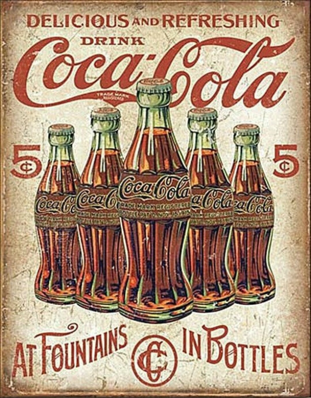 Coca-cola Cross Stitch Pattern Pdf Format - Etsy
