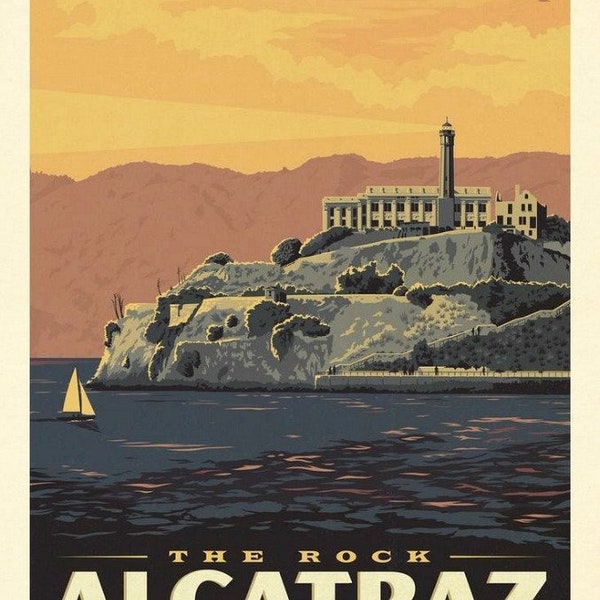 Alcatraz - Etsy