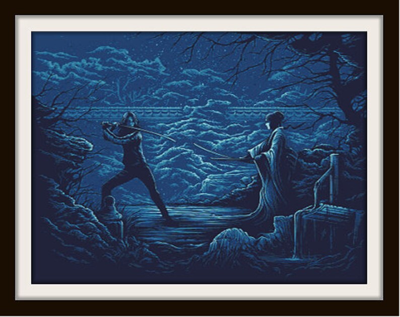 Kill Bill Cross Stitch Pattern Pdf Format - Etsy