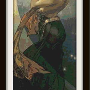 North Star Cross Stitch Pattern Pdf Format - Etsy