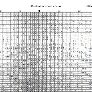 Bioshock Cross Stitch Pattern Pdf Format - Etsy