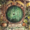 LOTR Hobbiton the Shire Cross Stitch Pattern Pdf Format - Etsy