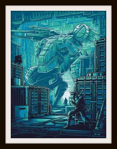 Metal Gear Solid Cross Stitch Pattern Pdf Format - Etsy