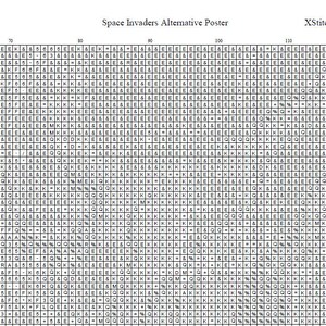 Space Invaders Cross Stitch Pattern - Etsy
