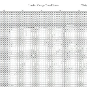 London Cross Stitch Pattern Pdf Format - Etsy