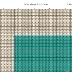 Milan Cross Stitch Pattern Pdf Format - Etsy
