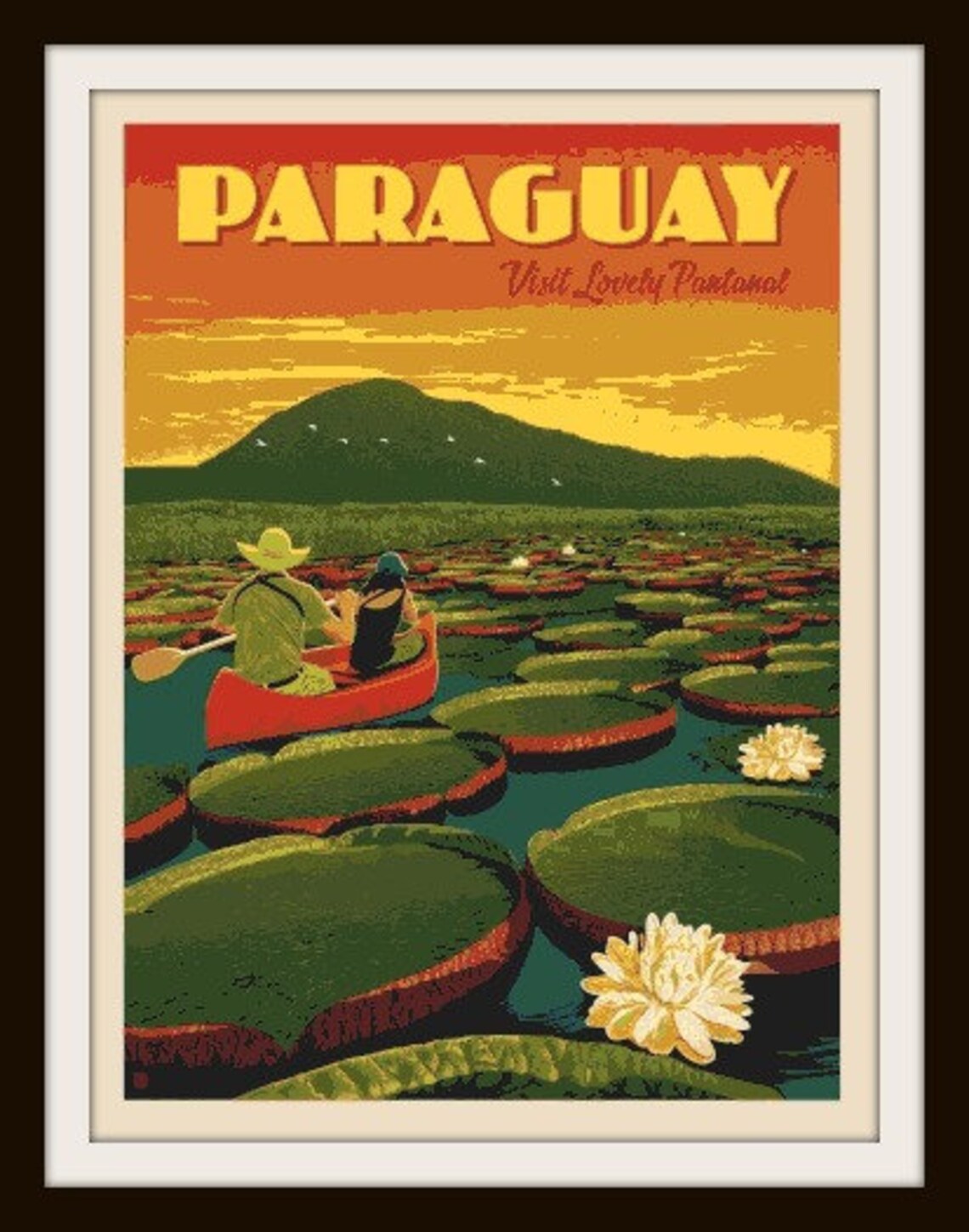 Paraguayan Cross Stitch Pattern Pdf Format - Etsy