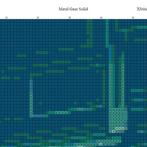 Metal Gear Solid Cross Stitch Pattern Pdf Format - Etsy