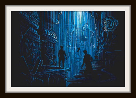 Blade Runner Cross Stitch Pattern Pdf Format - Etsy