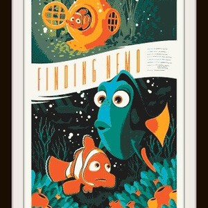 Finding Nemo Cross Stitch Pattern Pdf Format - Etsy