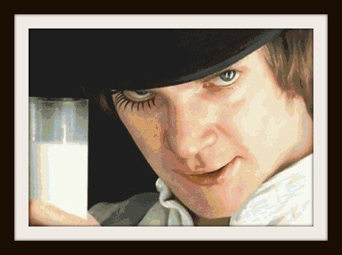 A Clockwork Orange II Cross Stitch Pattern Pdf Format - Etsy