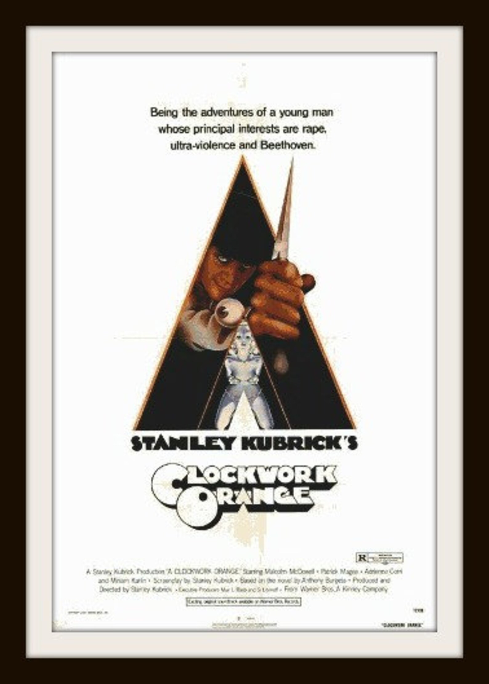 A Clockwork Orange Cross Stitch Pattern Pdf Format - Etsy