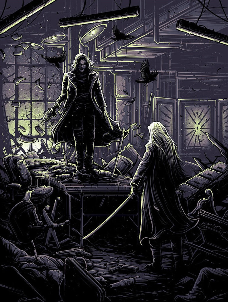 The Crow Cross Stitch Pattern Pdf Format - Etsy