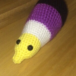 Non-binary Flag Snarfle | Etsy